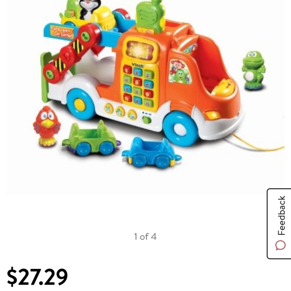 vtech | Other | Vtech Pull Learn Car Carrier | Poshmark